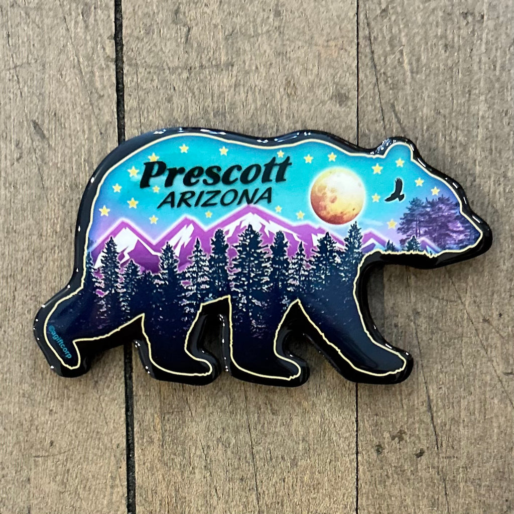Midnight Bear Magnet – Drawnwest