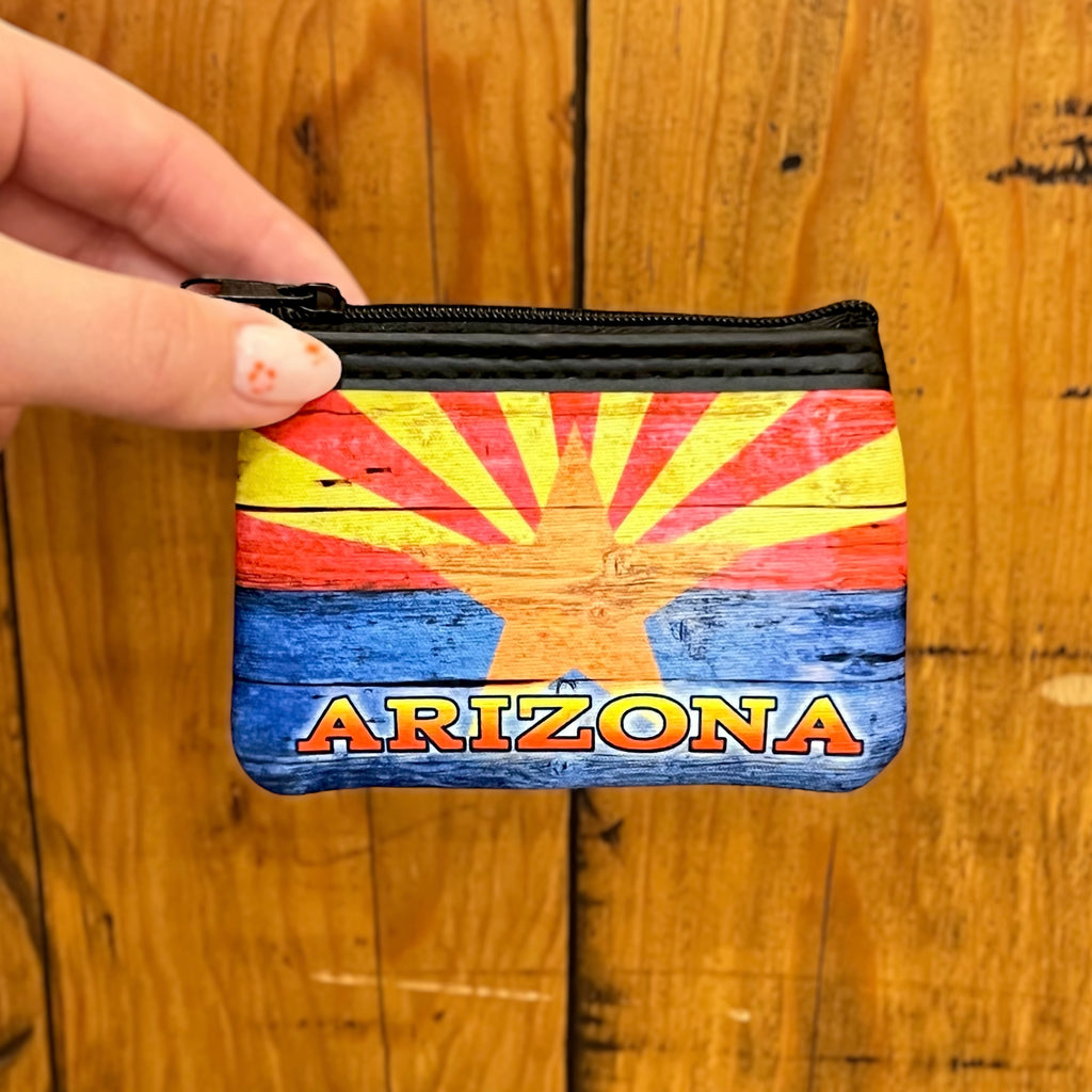 Arizona Keychain Coin Purse – Drawnwest