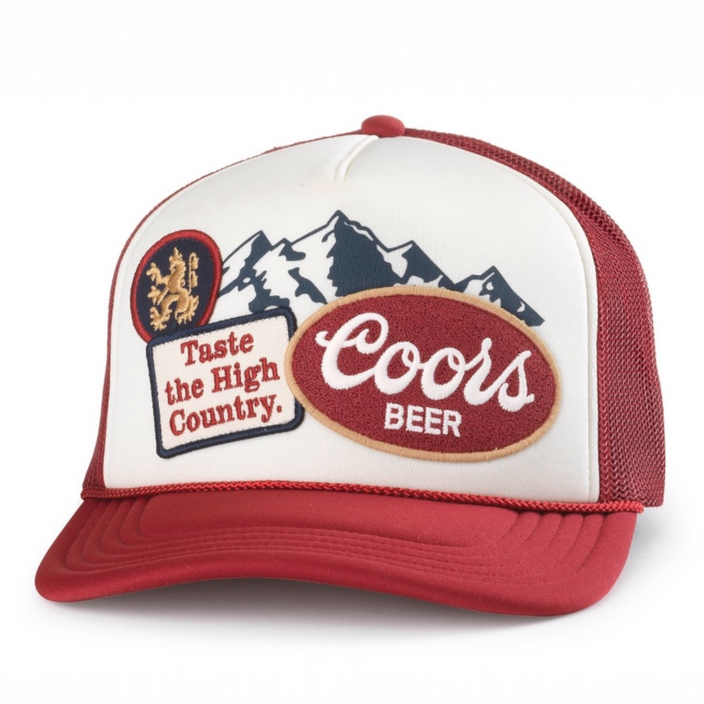Coors Patch Red Foamy SnapBack Cap – Drawnwest