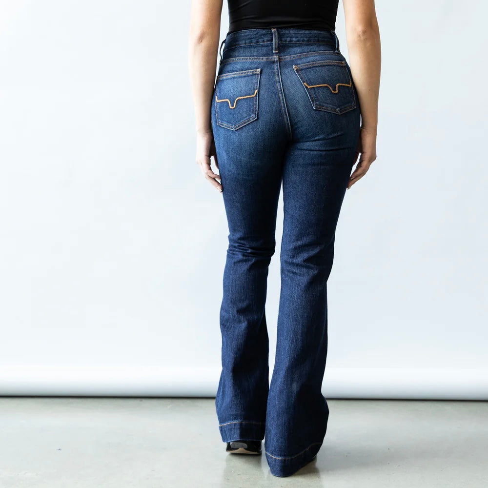 Jennifer Dark Wash Kimes Jeans – Drawnwest